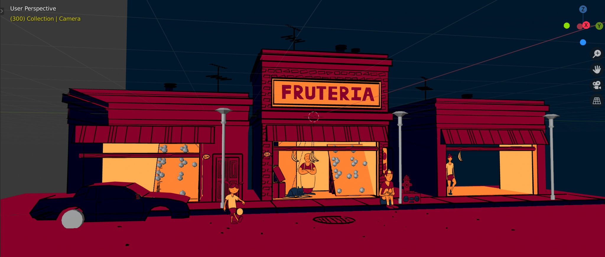 Blender Grease Pencil: Creating 3D Environment Illustrations - gskinner ...